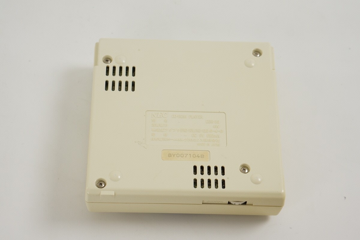 PC-Engine JUNK CD ROM Console CDR-30 Not Working System JAPAN 8Y007104B ...