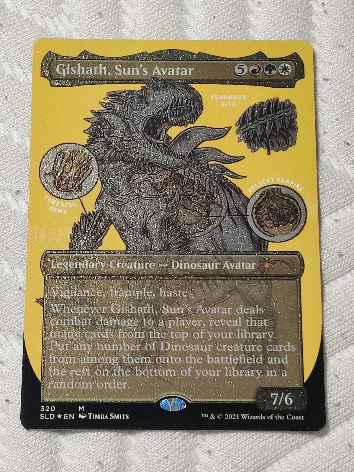 MTG Secret Lair Gishath, Sun's Avatar -SLD Monster Anatomy 101[UPick ...