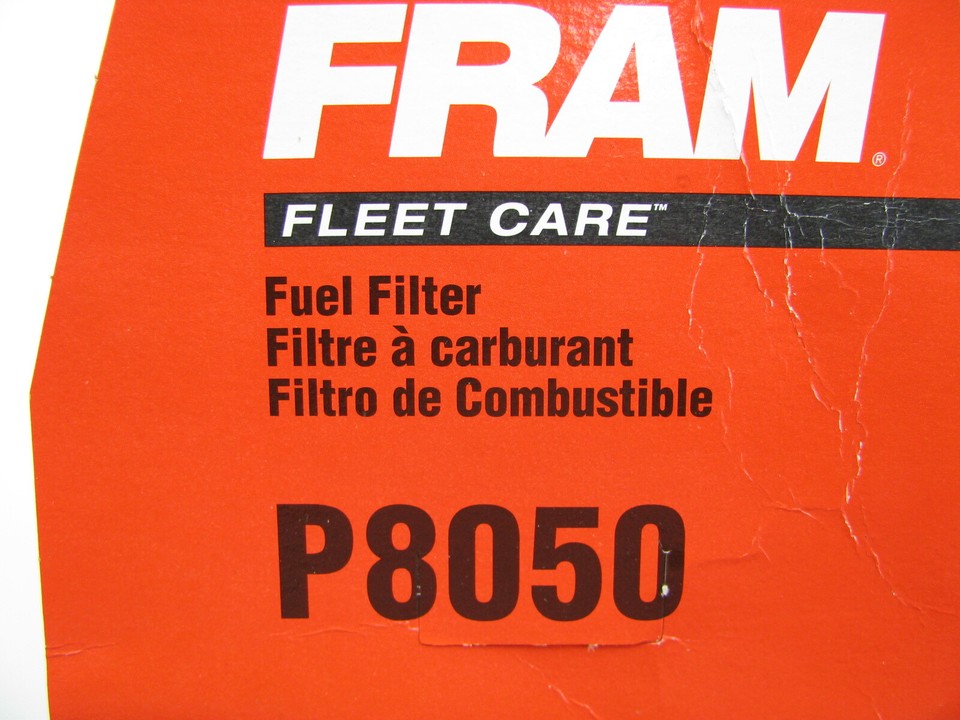 (6) Fram P8050 Fuel Filter Replaces 483GB471M P554471 P559598 33587 ...