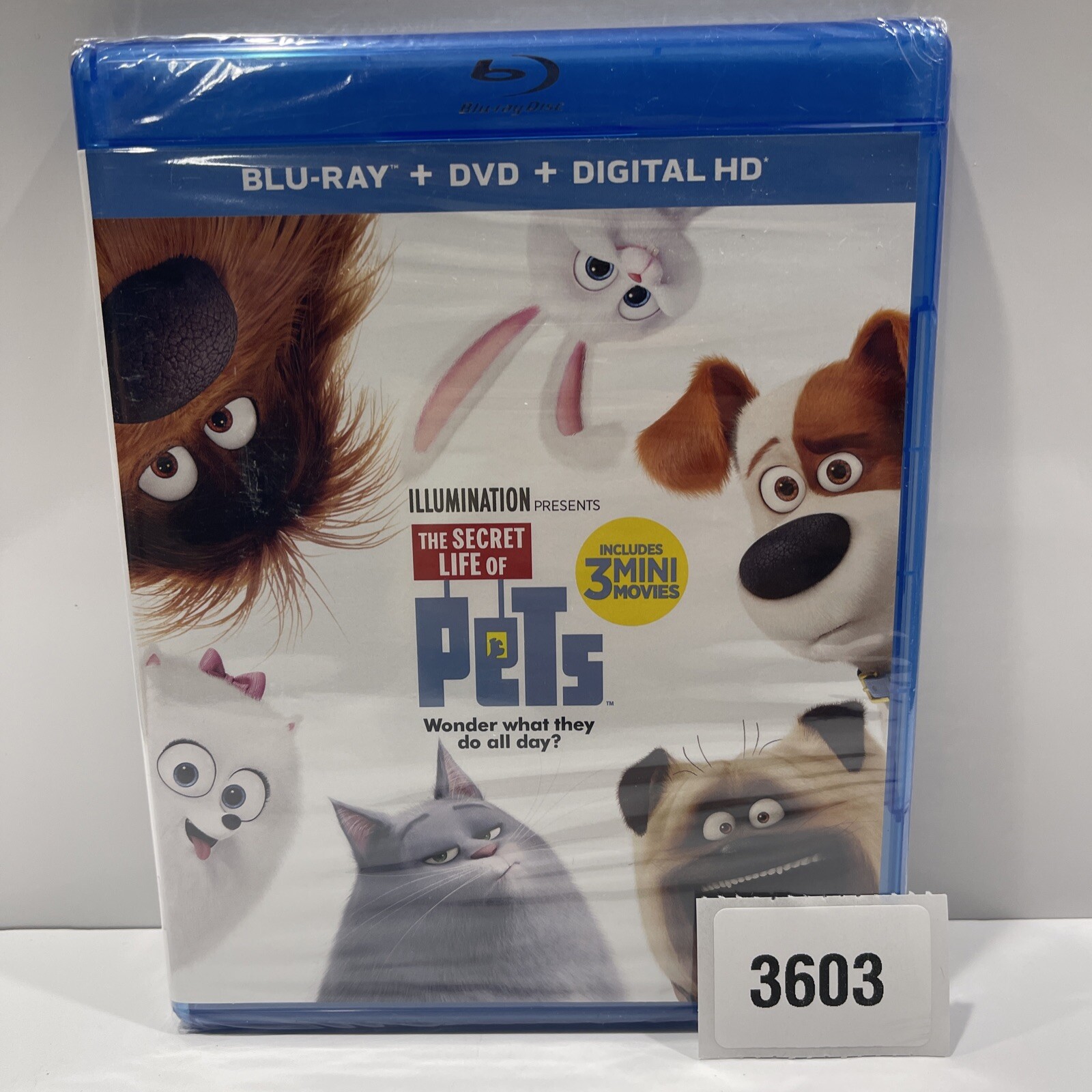 The Secret Life of Pets (Blu-ray + DVD + Digital HD) - Blu-ray - New ...