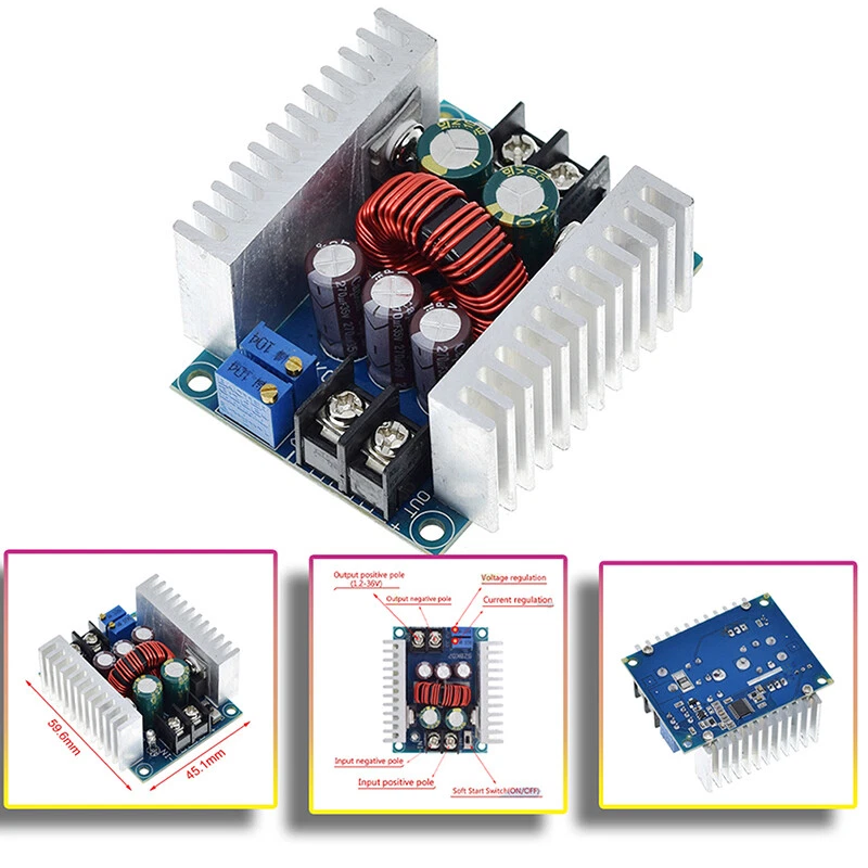 300W 20A DC-DC Buck Converter Step Down Module DC 6-40V To, 51% OFF 300W 20A DC-DC Buck Converter Step Down Module DC 6-40V To, 51% OFF