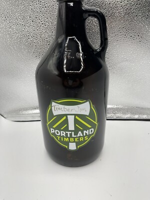 Portland Timbers Growler with Timber Jim Signature 64 OZ | eBay