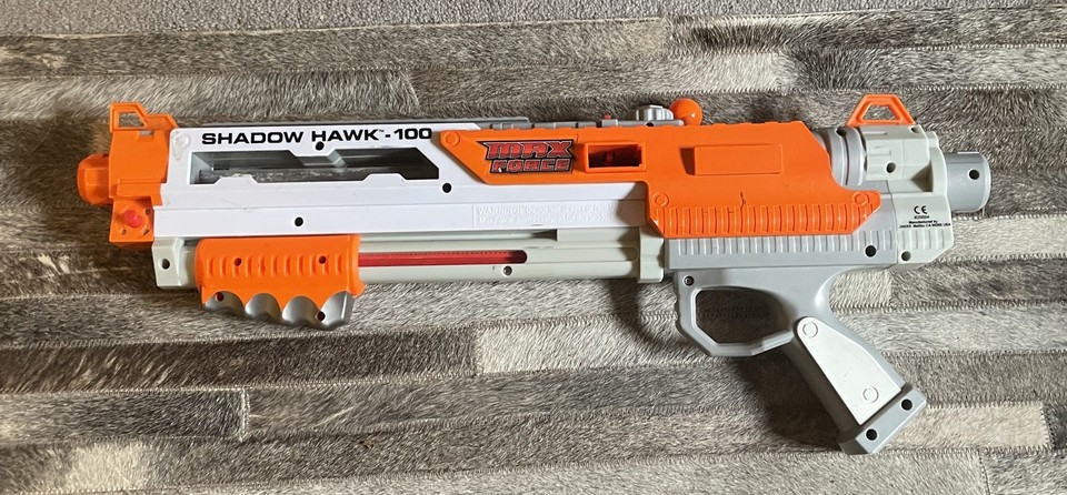 Shadow Hawk 100 Max Force Sniper VGC Toy Dart Kids Foam Shoot Gun ...