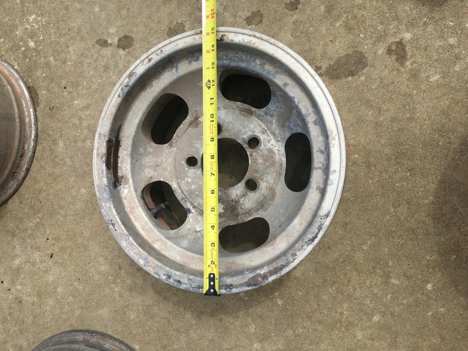 1970’s Aluminum Slot Mags Rims Wheels 15” Rears 14” Fronts Set of Four ...