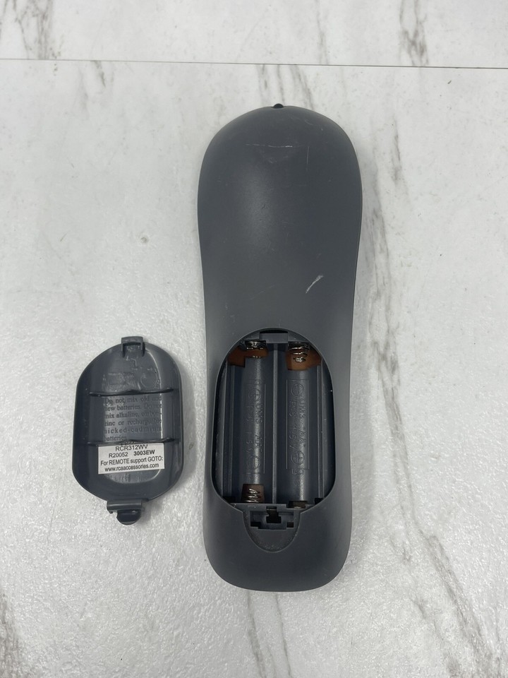 RCA RCR312wv Universal Remote Control Genuine TV DVD VCR Cable | eBay