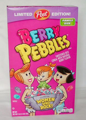 Post BERRY PEBBLES, Women Who Rock - Limited Edition Cereal, Family ...