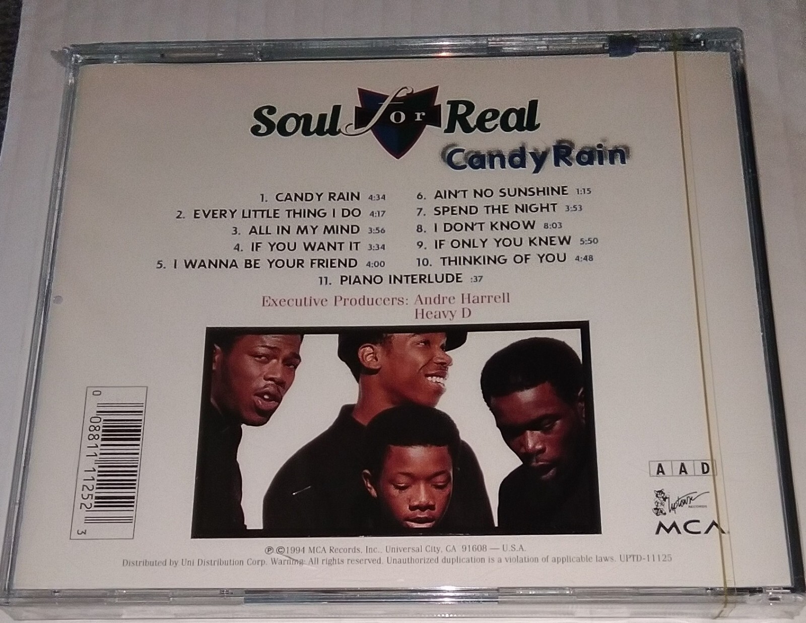 Soul for Real, Candy Rain NOS SEALED CD with Hype Sticker 1994 | eBay
