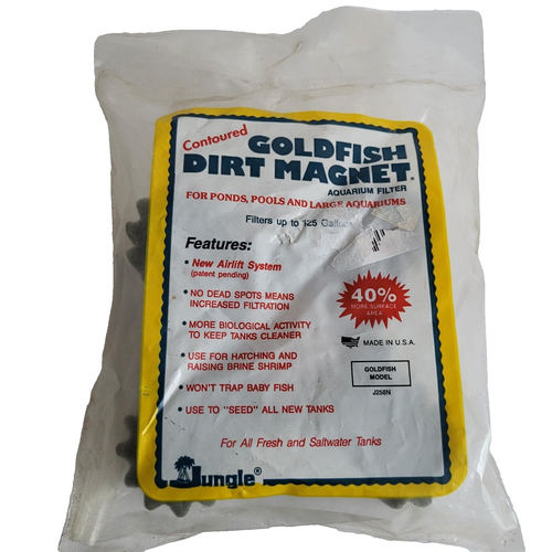 Dirt Magnet Aquarium and Pond Filter up to 125 Gallons for Goldfish ...