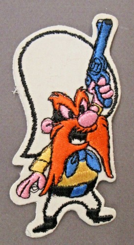 vintage YOSEMITE SAM figural 4" tall embroidered shirt jacket uniform patch | eBay