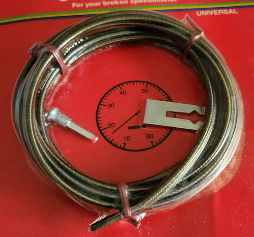 Help 10104 Universal Speedometer Cable Kit w/ 101" Cable, Tip ...