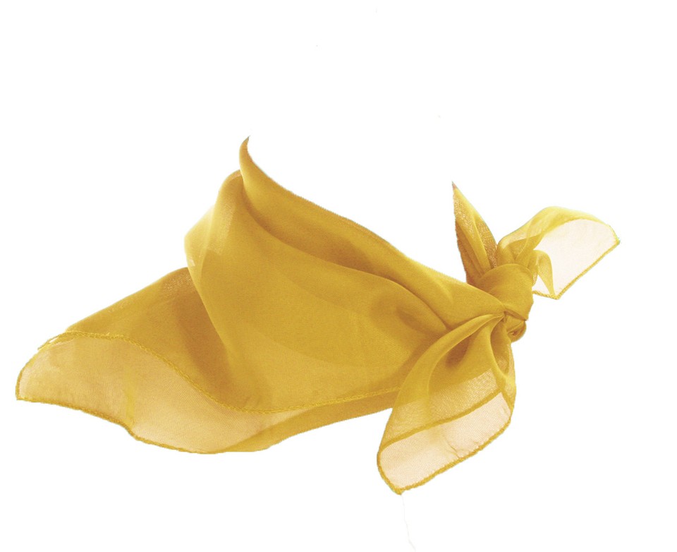 Sheer Chiffon Scarf & Black Cat Eye Glasses - 50s Style Accessory Set ...