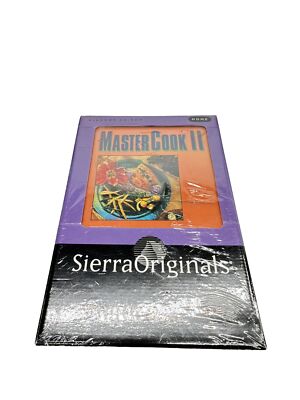 Master Cook II Quality CD- ROM Software 1994 Recipes Cooking Baking ...