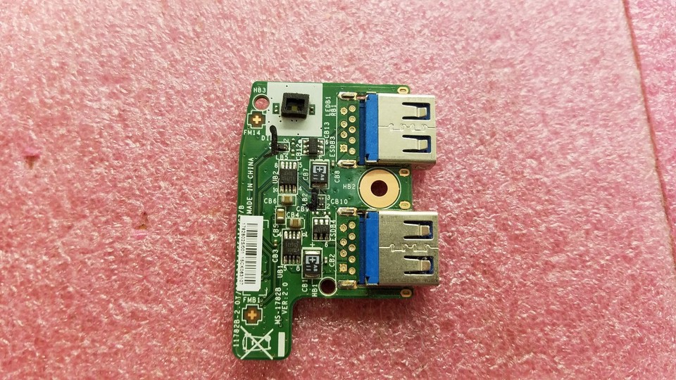 Original MSI GT72 MS-1782 17.3" Dual USB Board W/ Cable MS-1782 ...