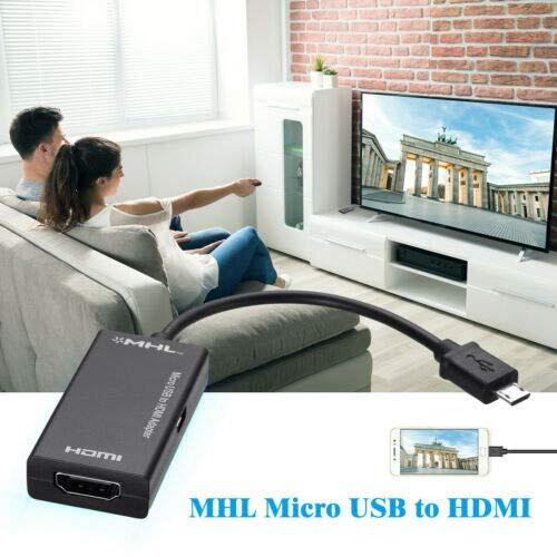 MHL Micro USB to HDMI 1080P MHL HDTV Cable Micro USB 2.0 to HDMI ...