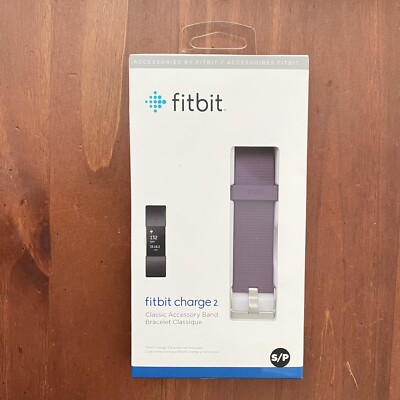 Genuine Fitbit Charge 2 Classic Accessory Band Purple Small S/P NIB ...