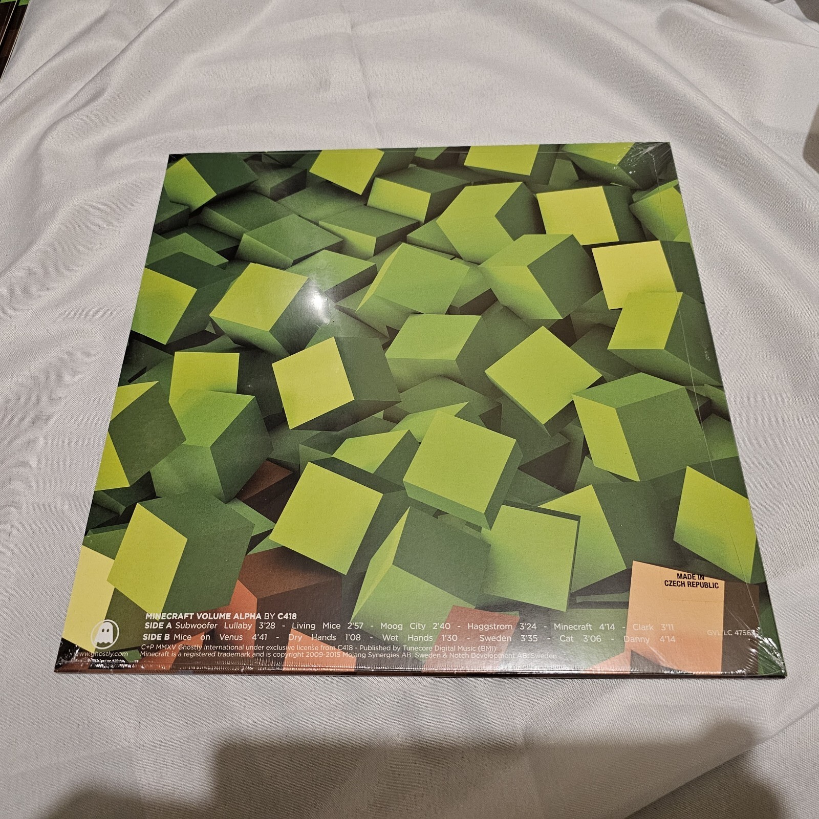 Minecraft Volume Alpha (Original Soundtrack) - Green/Clear by C418 ...