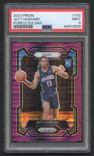 2023-24 Panini Prizm - Jett Howard #132 Purple Pulsar Prizm /35 (RC ...