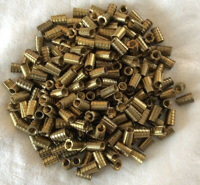Twenty - Expansion Inserts Brass Dodge 70811-3-438 10-32 thread, 7/16 ...