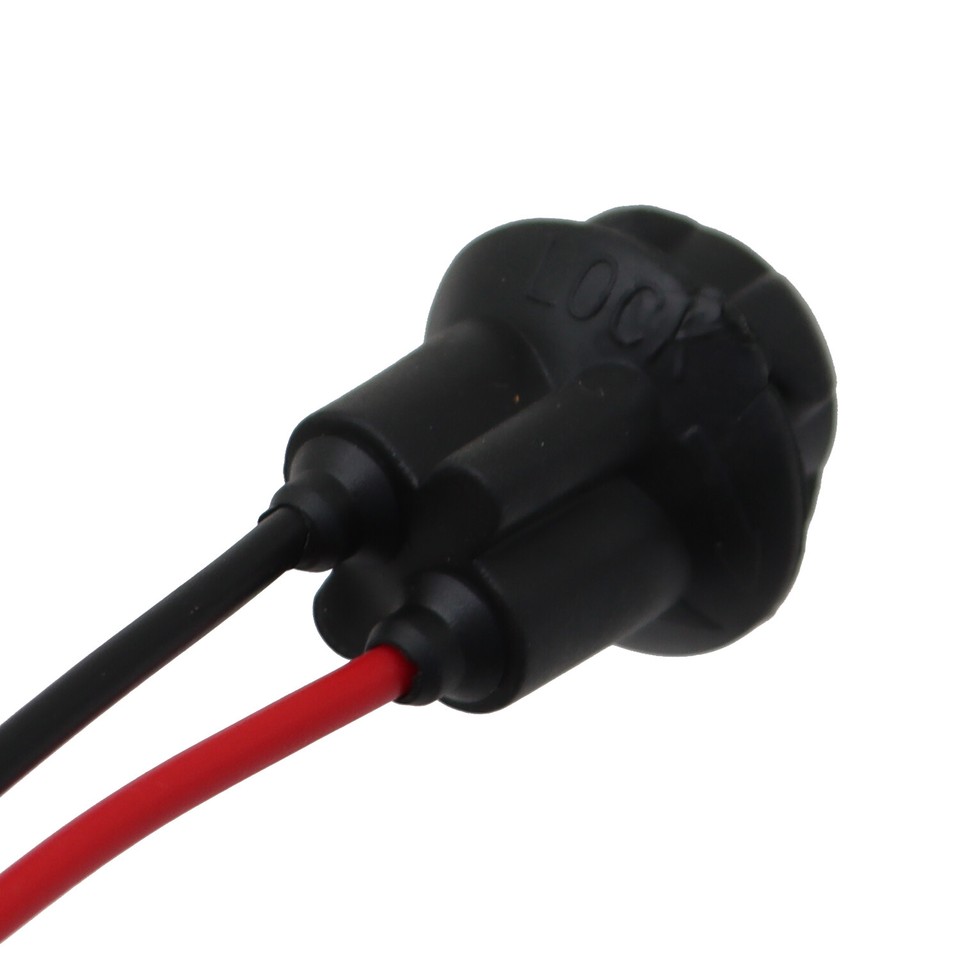 10X W5W T10 194 168 Car Socket Extension LED Wedge Light Bulbs ...