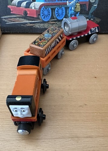 Authentic Fisher Price Wooden Thomas Train Rusty to the Rescue Set ...