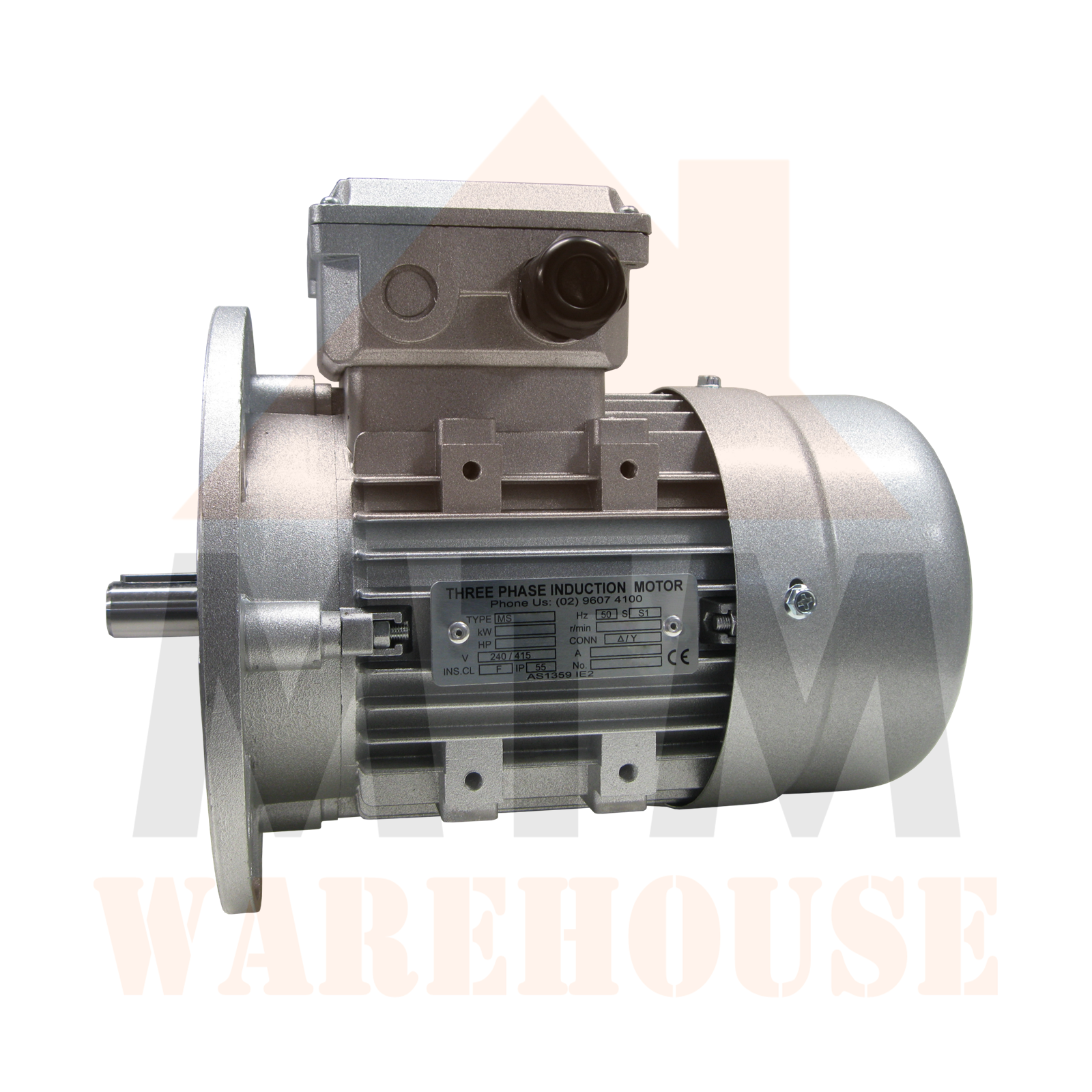 3 PH Three Phase Electric Motor 415V 1.5kW 2HP 905rpm 6 Pole IMB3 IMB5 ...