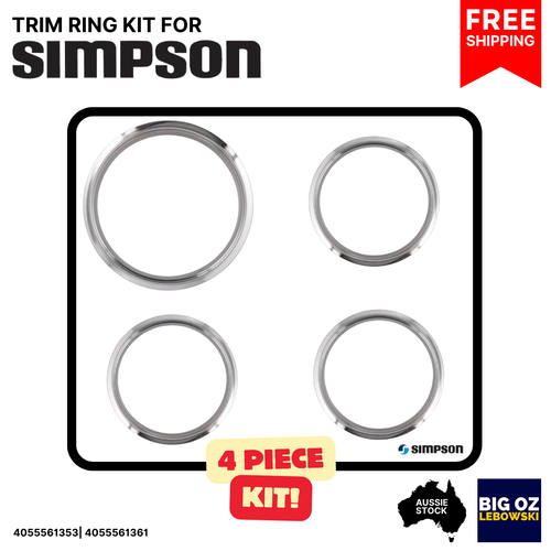 Cooktop Trim Ring Kit for Simpson 75A804B | 3x 6" & 1x 8" | Free ...