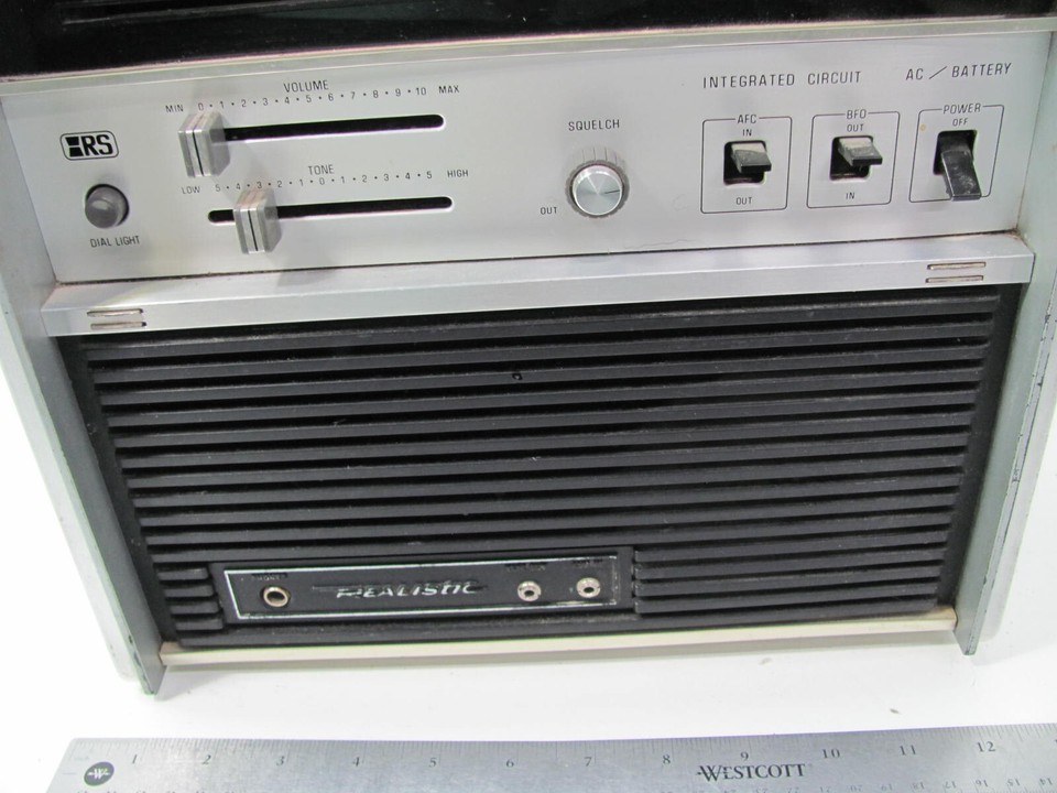 Vintage Multiband SW Radio Realistic Patrolman 10 Model 12-747 | eBay
