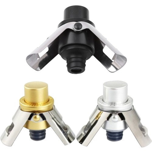Practical Stainless Steel Champagne Stopper Sparkling Wine Bottle Plug ...