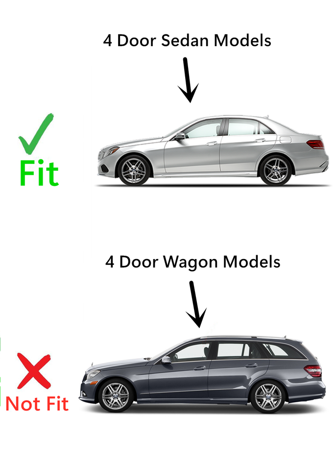 Fit Mercedes E250 E350 E400 E550 E63 Sedan Driver Left Rear Door Window ...