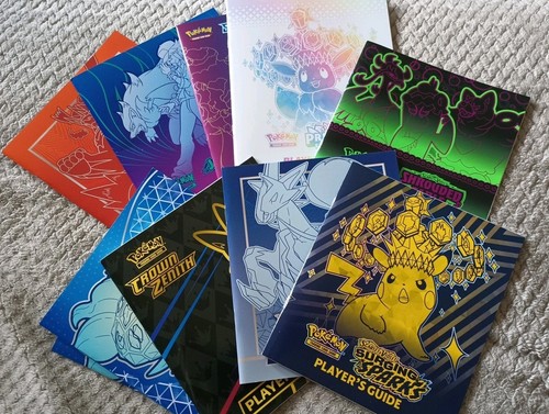 Pokemon TCG ETB Players Guide Book. Various Sets. You Chose. New/Opened ...
