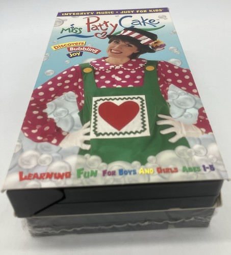 Miss Patty Cake VHS Lot Of 2 Bubbling Joy And The Treasure Chest ...