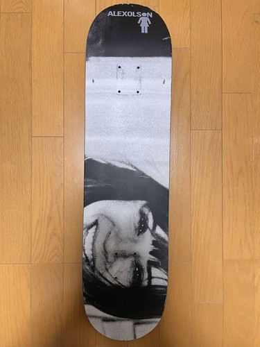 Girl Skateboards Alex Olson Cat Power 2008 used skateboard deck | eBay