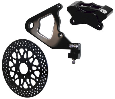 WILWOOD 00-08 HARLEY DAVIDSON SOFTAIL REAR BRAKE SET,CALIPER,BRACKET ...