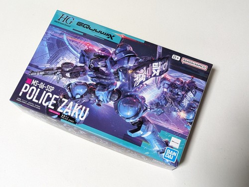 HG Mobile Suit Gundam GQuuuuuuX Sieg Axe Military Police Zaku 1/144 ...