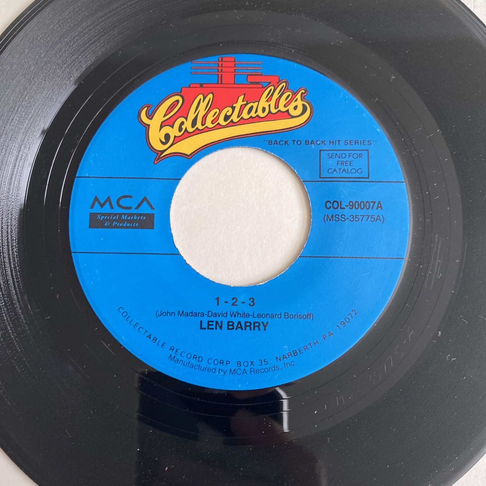 Len Barry 1-2-3 / Bullseye NEW reissue unplayed pop soul r&b vinyl | eBay