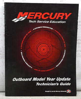 2001 Mercury Outboard Model Year Update Technicians Guide 90-884880 | eBay