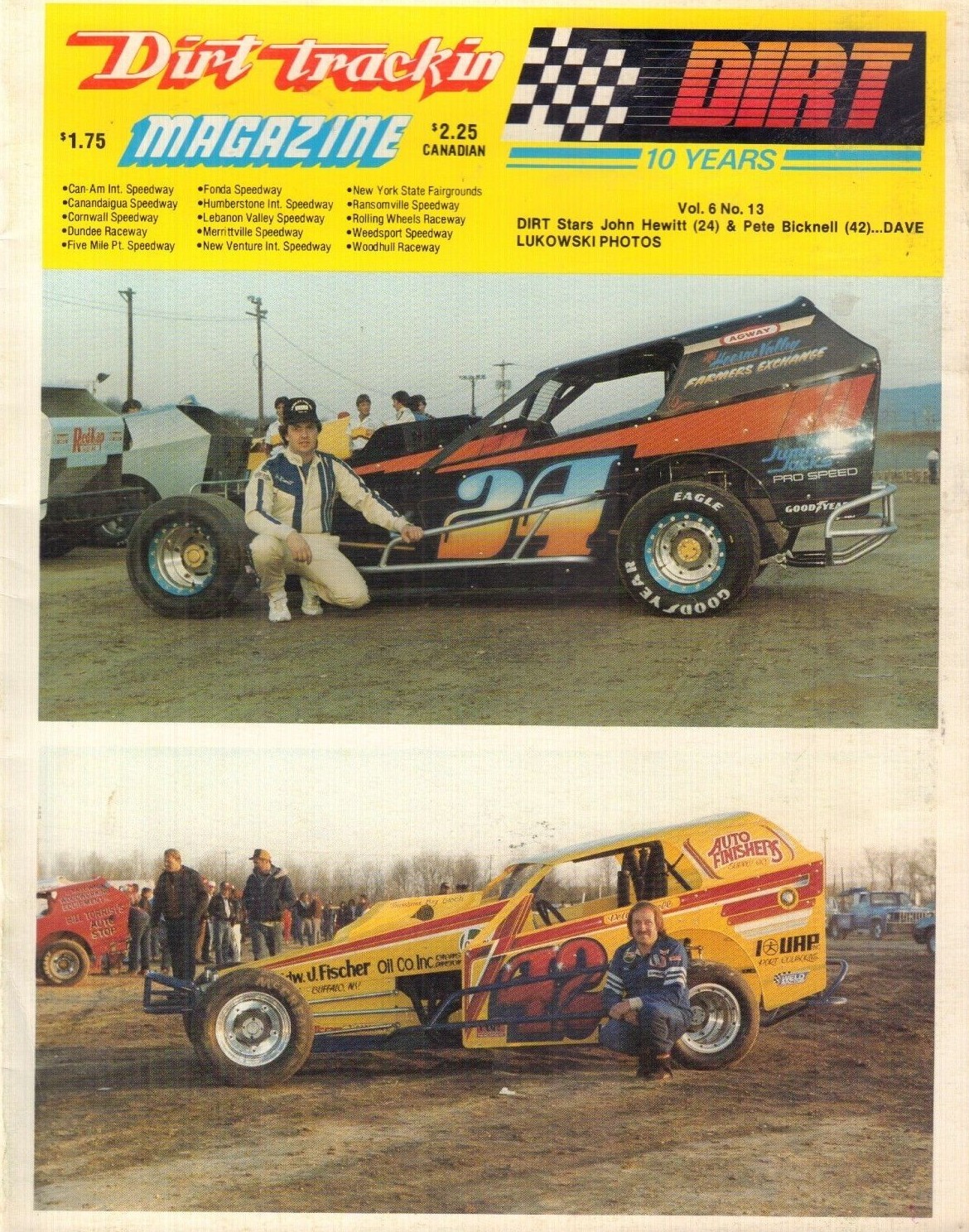 Dirt Trackin Magazine John Hewitt Pete Bicknell Vol.6 No.13 050118nonr ...