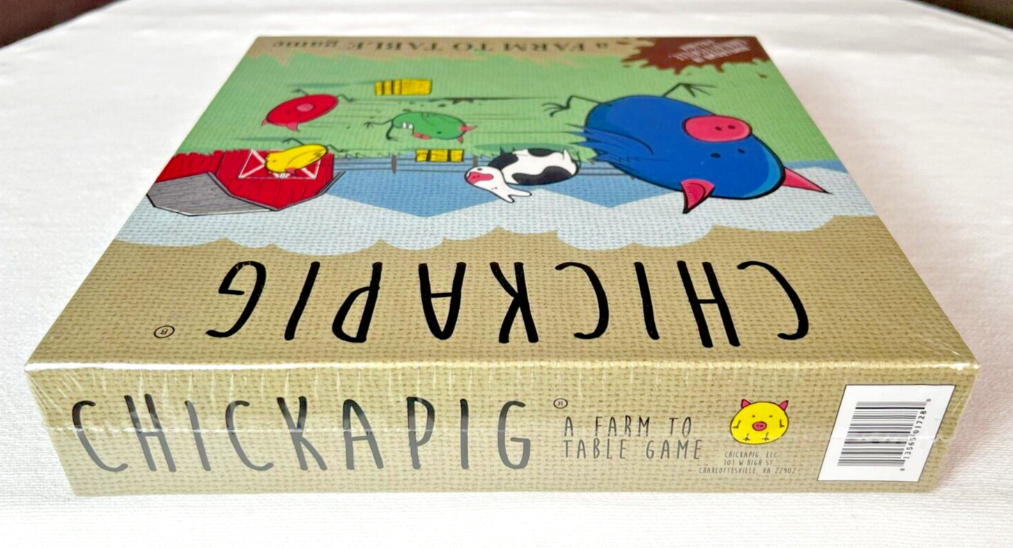 CHICKAPIG: Family Fun Board Game by Chickapig Farm, First Edition 2016 ...