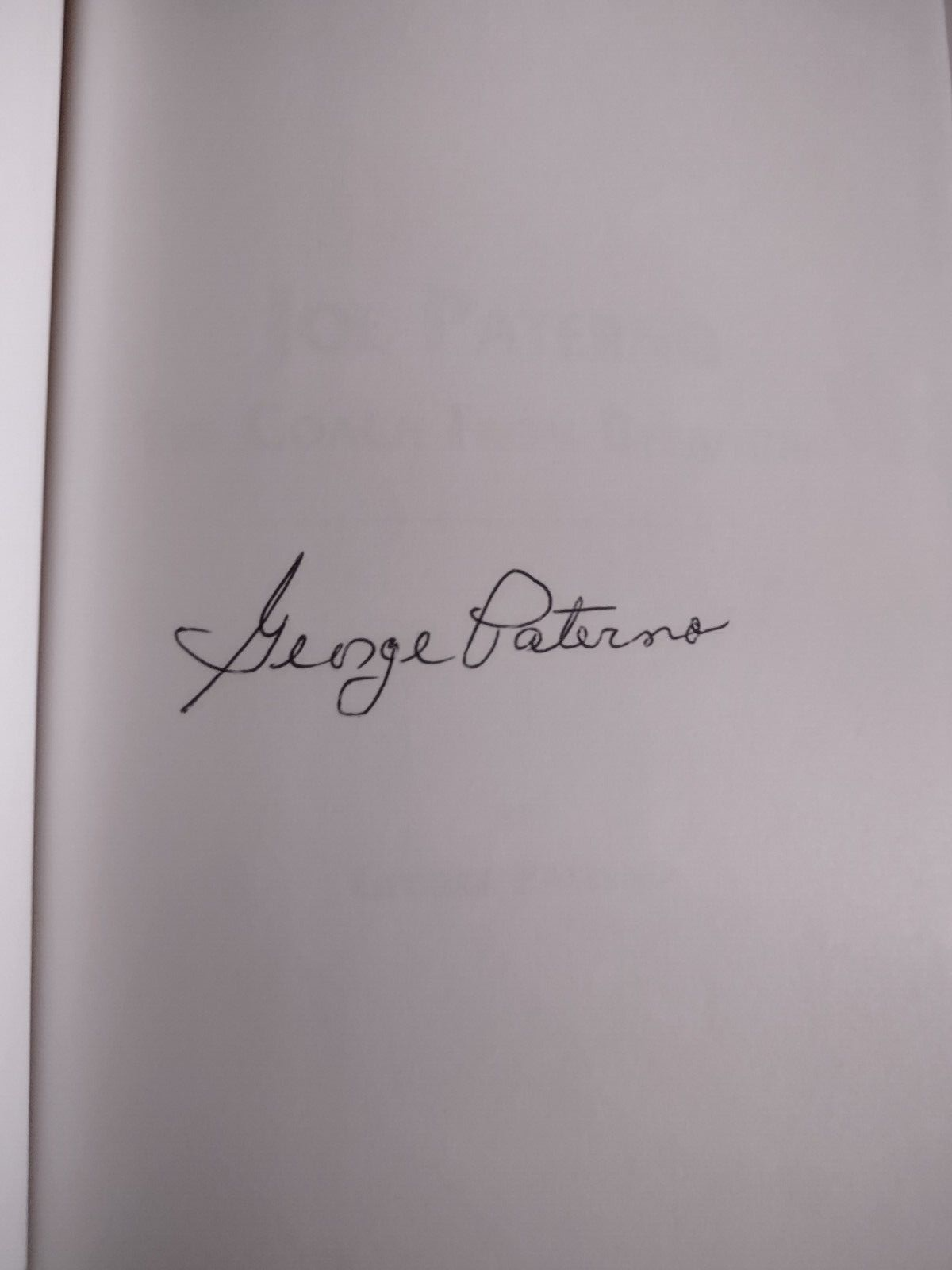 Joe Paterno : The Coach from Byzantium by George Paterno (1997 ...