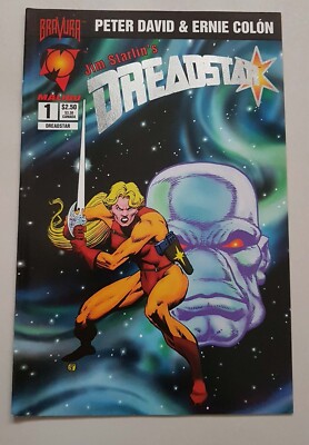 Dreadstar #1 Silver Foil Logo Cover Malibu Bravura | eBay