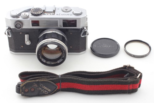 [Exc+5] Canon Model 7S Rangefinder Film Camera 50mm f1.4 L39 Lens from ...