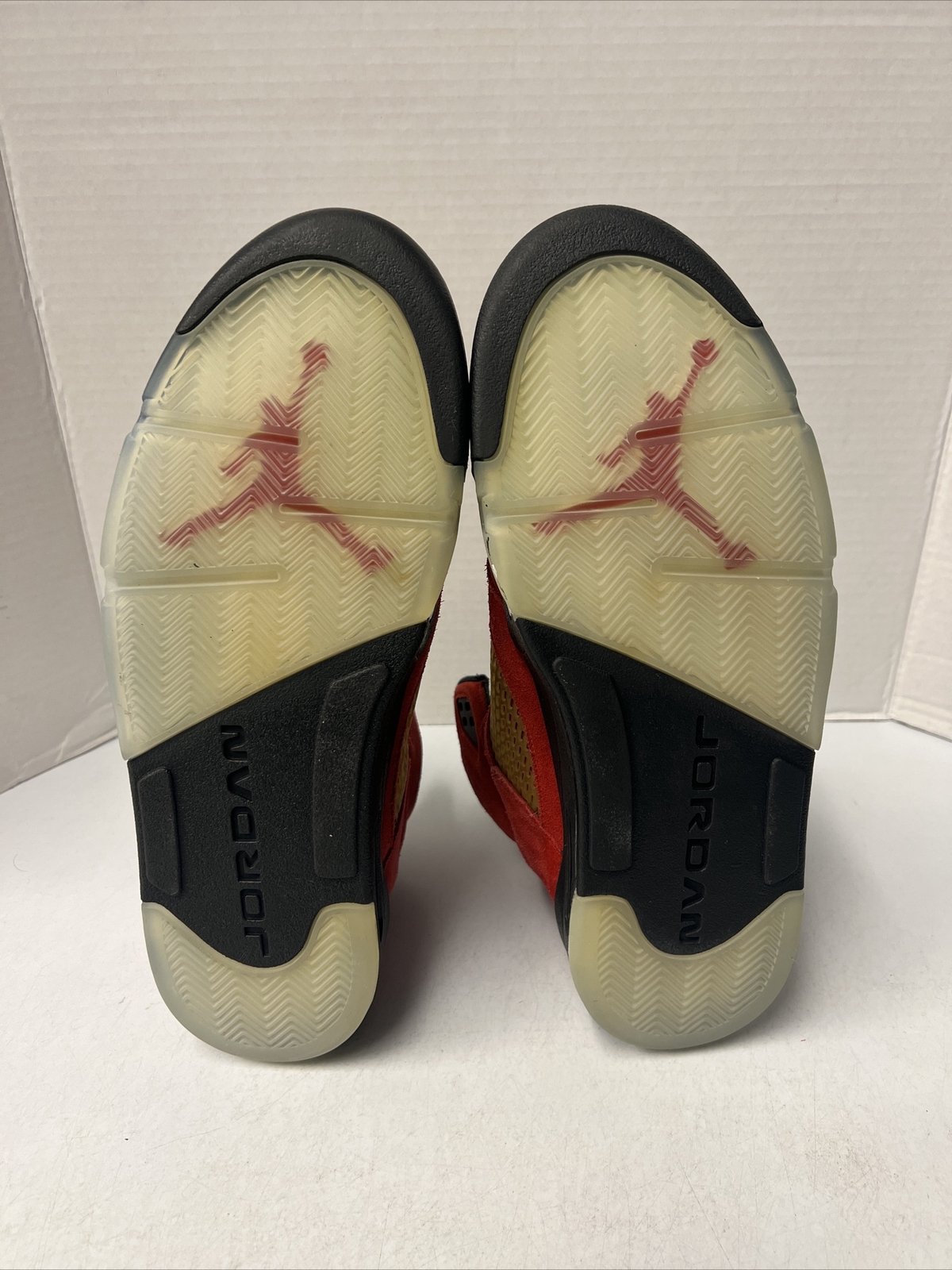 Jordan 5 Retro Raging Bull Pack - Red Suede 2009 Size 12 Brand New ...