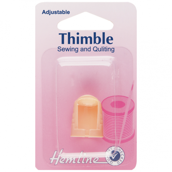 Hemline Selection Of Thimbles Sewing Quilting Leather Thimble Thumb ...