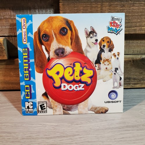 Petz Dogz CD ROM Ubisoft Disc One PC Wendy's Kids Meal Game Promo Rare ...