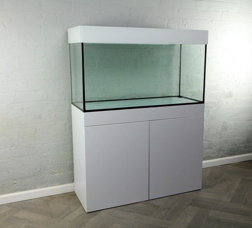 AQUARIUM, Fish tank 180L Cabinet and Lid, 100 x50 x 40 cm All water ...