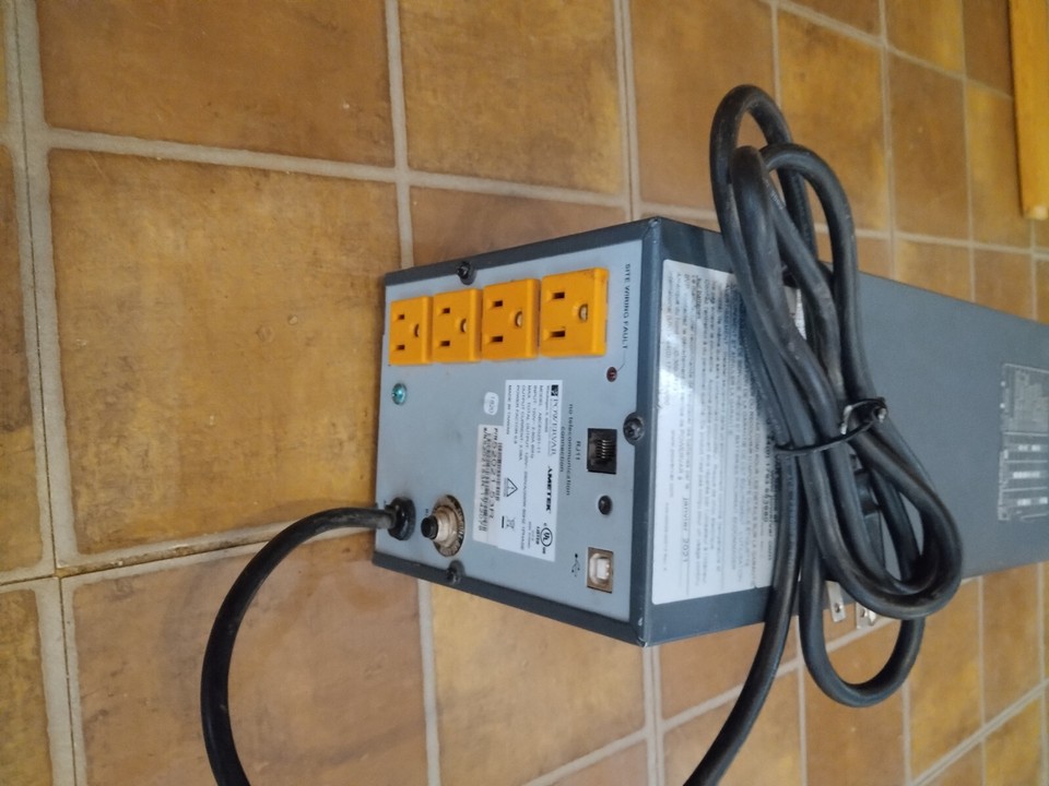 POWERVAR AMETEK ABCEG251-11 Uninterruptible Power Supply UPS Battery ...