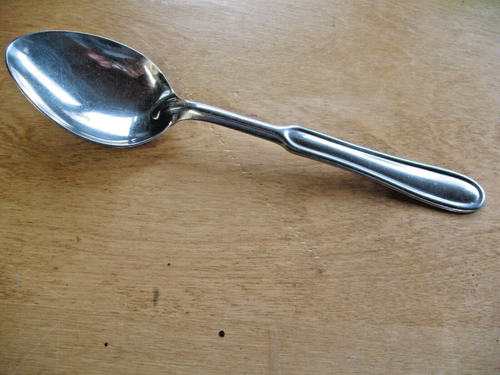 VINTAGE FARBERWARE STAINLESS STEEL 10 '' SERVING SPOON PAT PEND ...