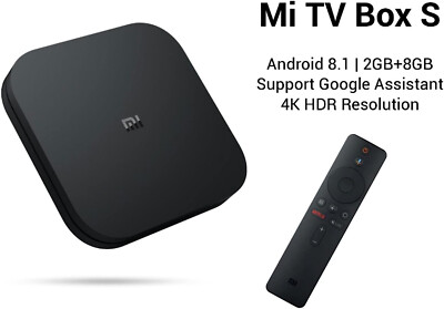 Xiaomi Mi Box S 4K Ultra HD android TV Streaming Media Player ...