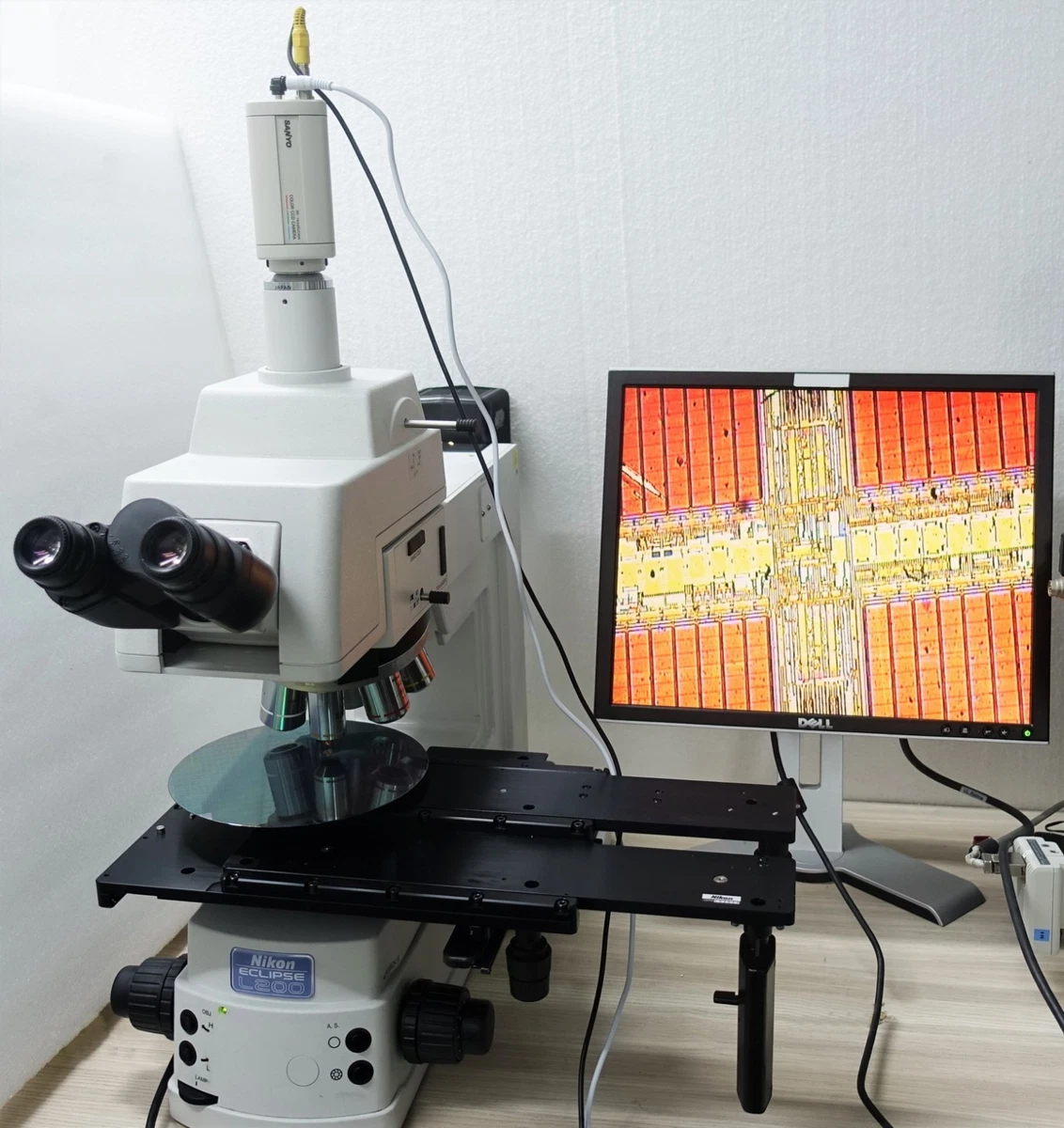 Nikon Eclipse L200N Microscope, NWL200TMB Wafer Loader,, 47% OFF