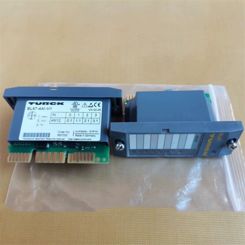 1Pcs New TURCK BL67-4AI-V/I electronic module 6827222 | eBay